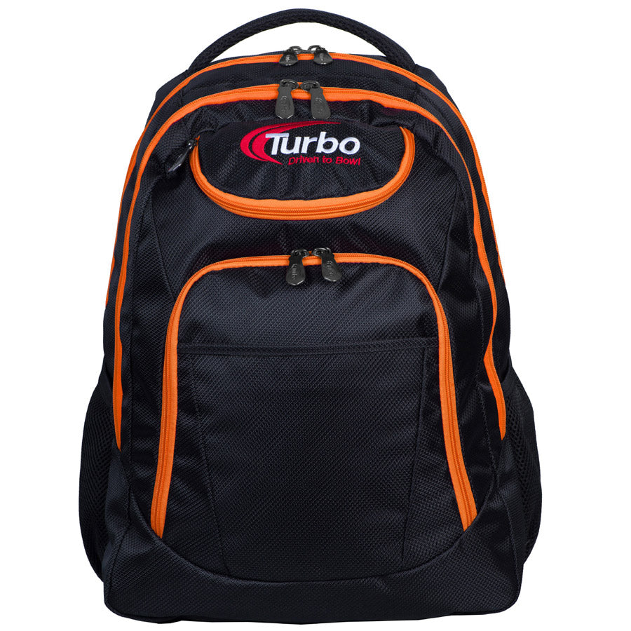 Shuttle Backpack Black/Orange – TV Bowling Supply